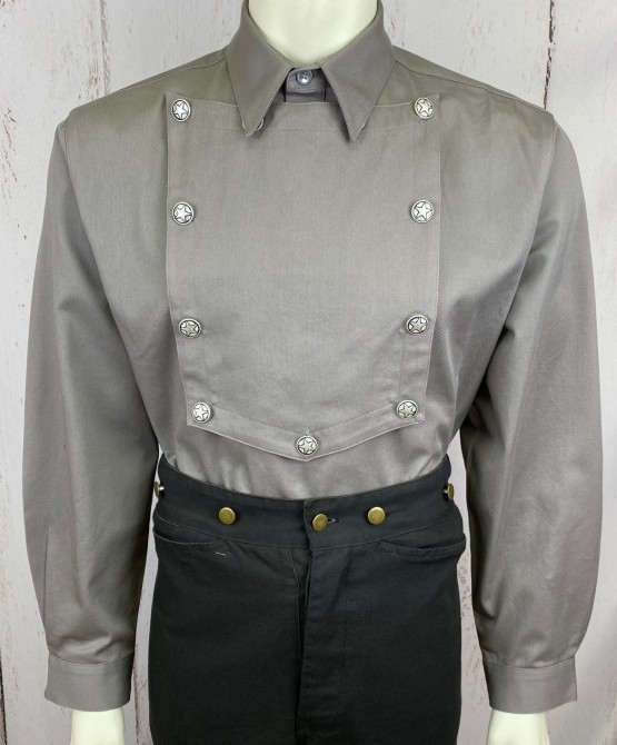 Frontier Classics Men's Old West Bib Front Shirt - Men's Old West ...