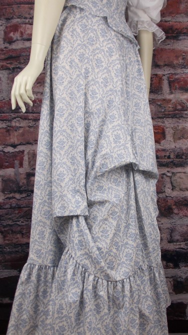 Frontier Classics "Emily" Ensemble - Brown Floral, - Ladies' Old West ...